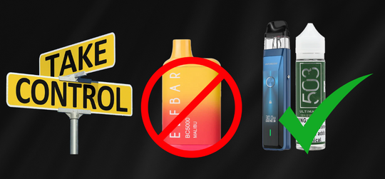 Taking Control of Your Nicotine Habit – Smokeless - Vape THC CBD