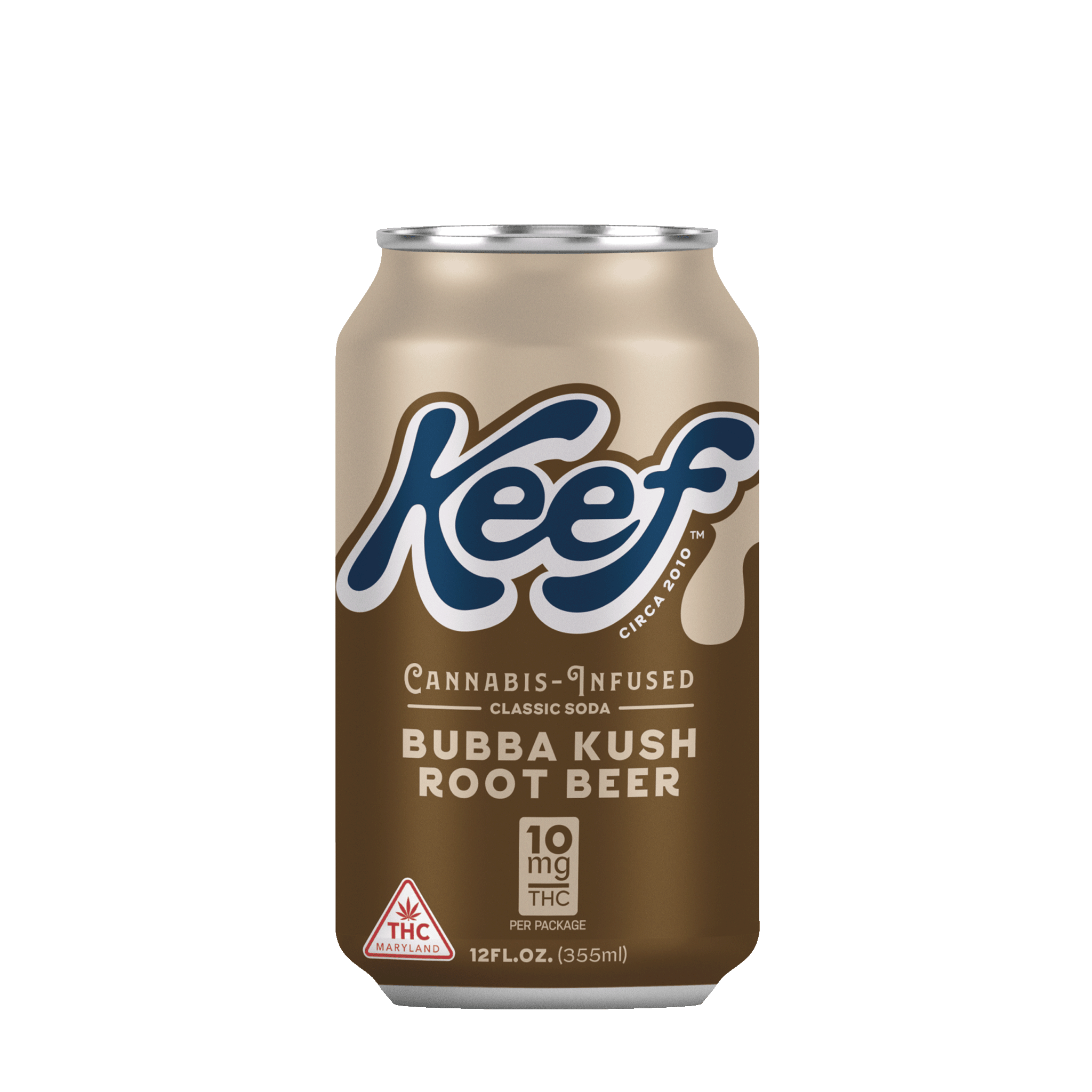 Keef Bubba Kush THC Root Beer 10mg – Smokeless - Vape THC CBD