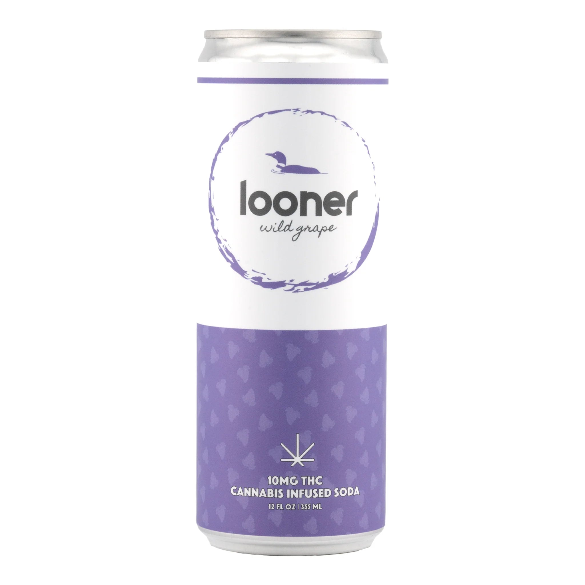 Looner Delta 9 Soda - Wild Grape 10mg – Smokeless - Vape THC CBD